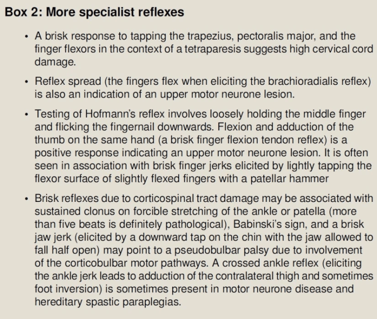 The ABC of reflex testing – The Scandi Physio
