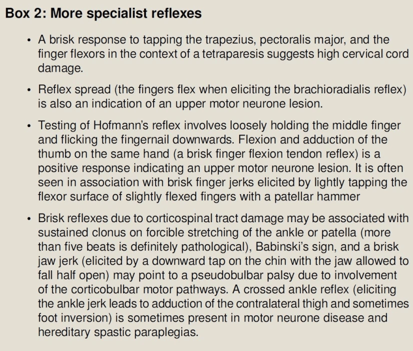 The ABC of reflex testing – The Scandi Physio